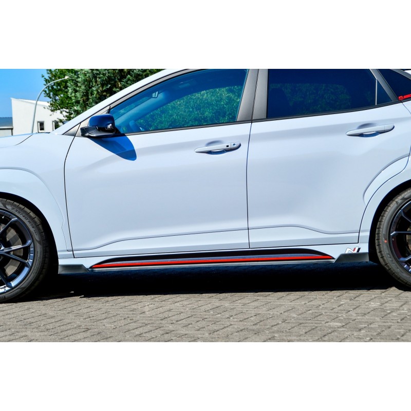 Añadidos para taloneras laterales Hyundai Kona N-Line año 2020-