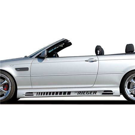 Faldon lateral Rieger BMW 3-series E46 02.98-12.01 (antes facelift), 02 ...
